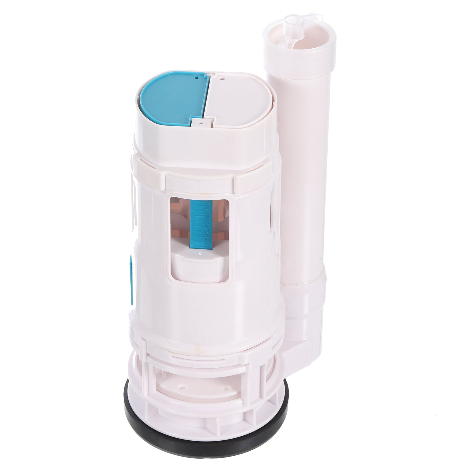 Toilet Flush Valves, 188mm/7.4" Length Dual Flush Valve One Piece Push ...