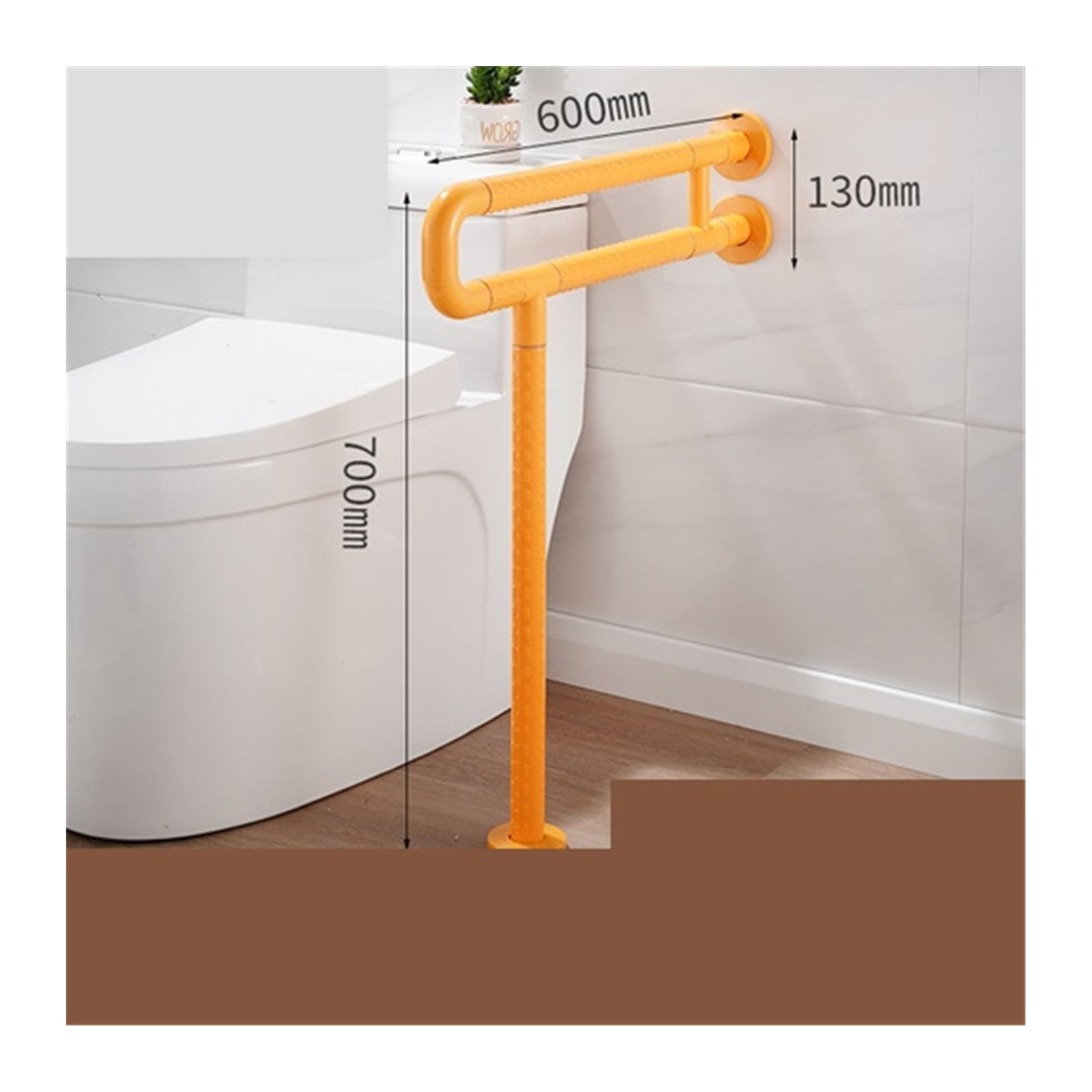 Toilet Folding Grab Bars Stainless Steel Safety Armrest Bathroom Shower ...