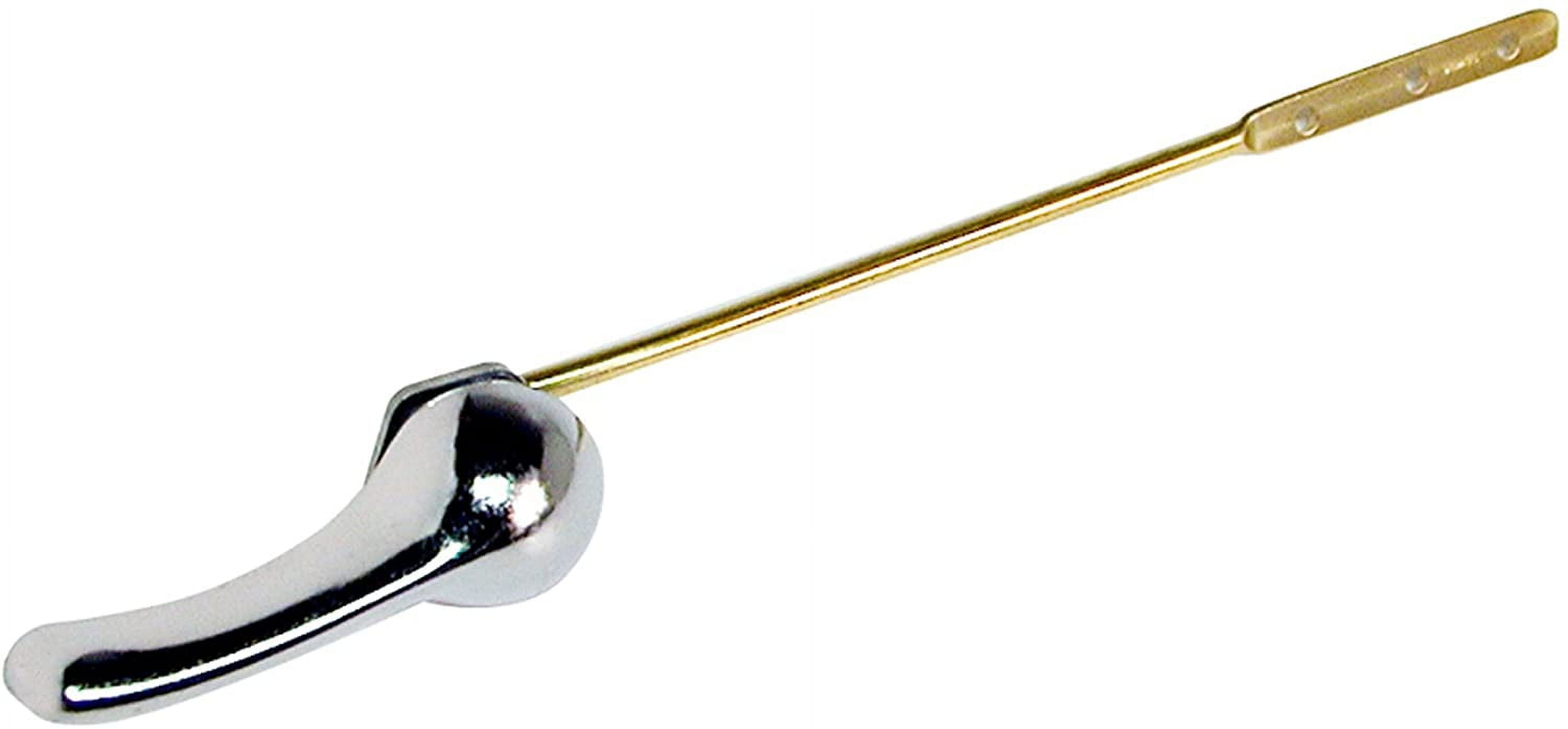 8 Inch Chrome Toilet Handle Replacement, Durable Front Mount Flush Arm ...