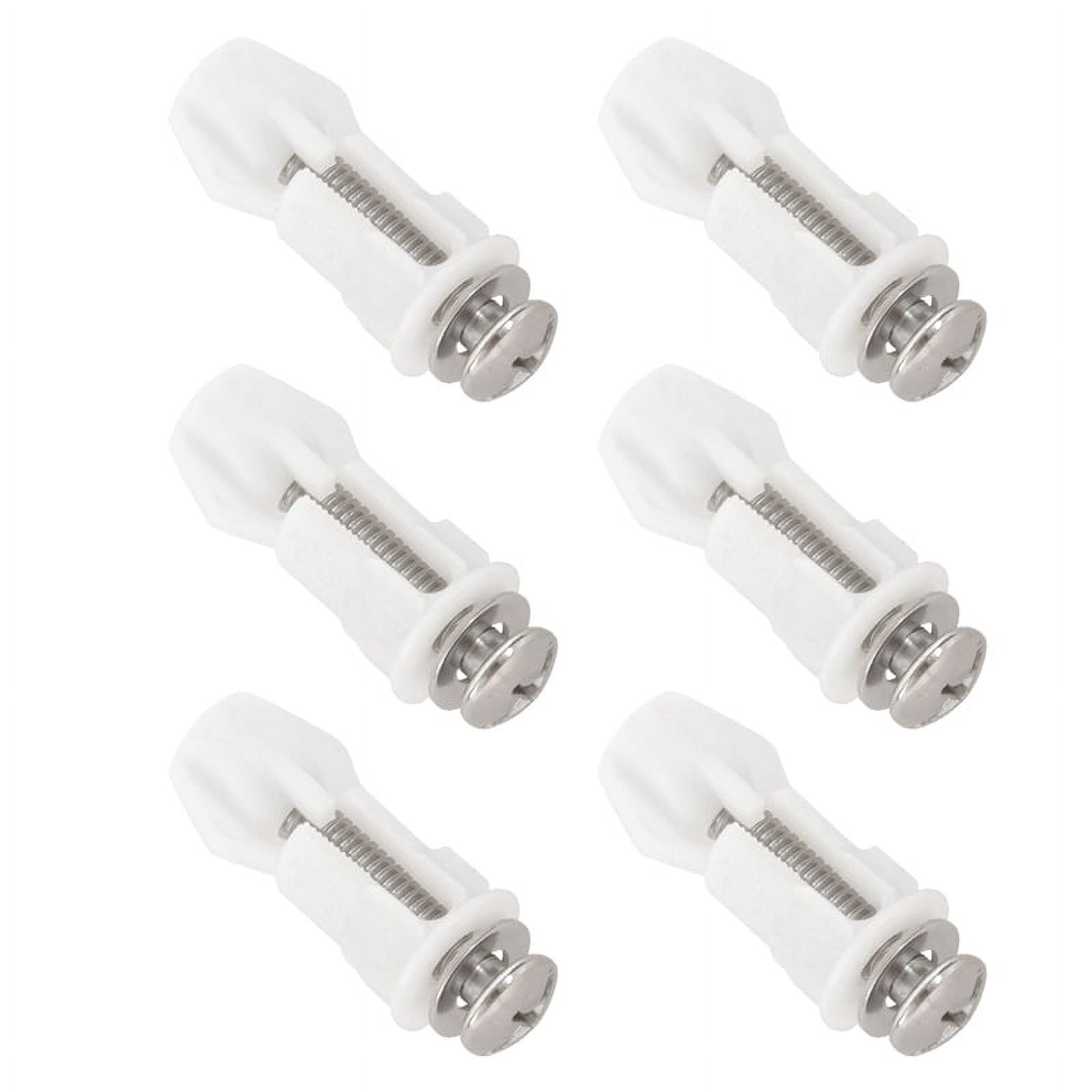 Toilet Hinges Screws WC Hole Fixing Easy Installation 12 Pack - Walmart.com