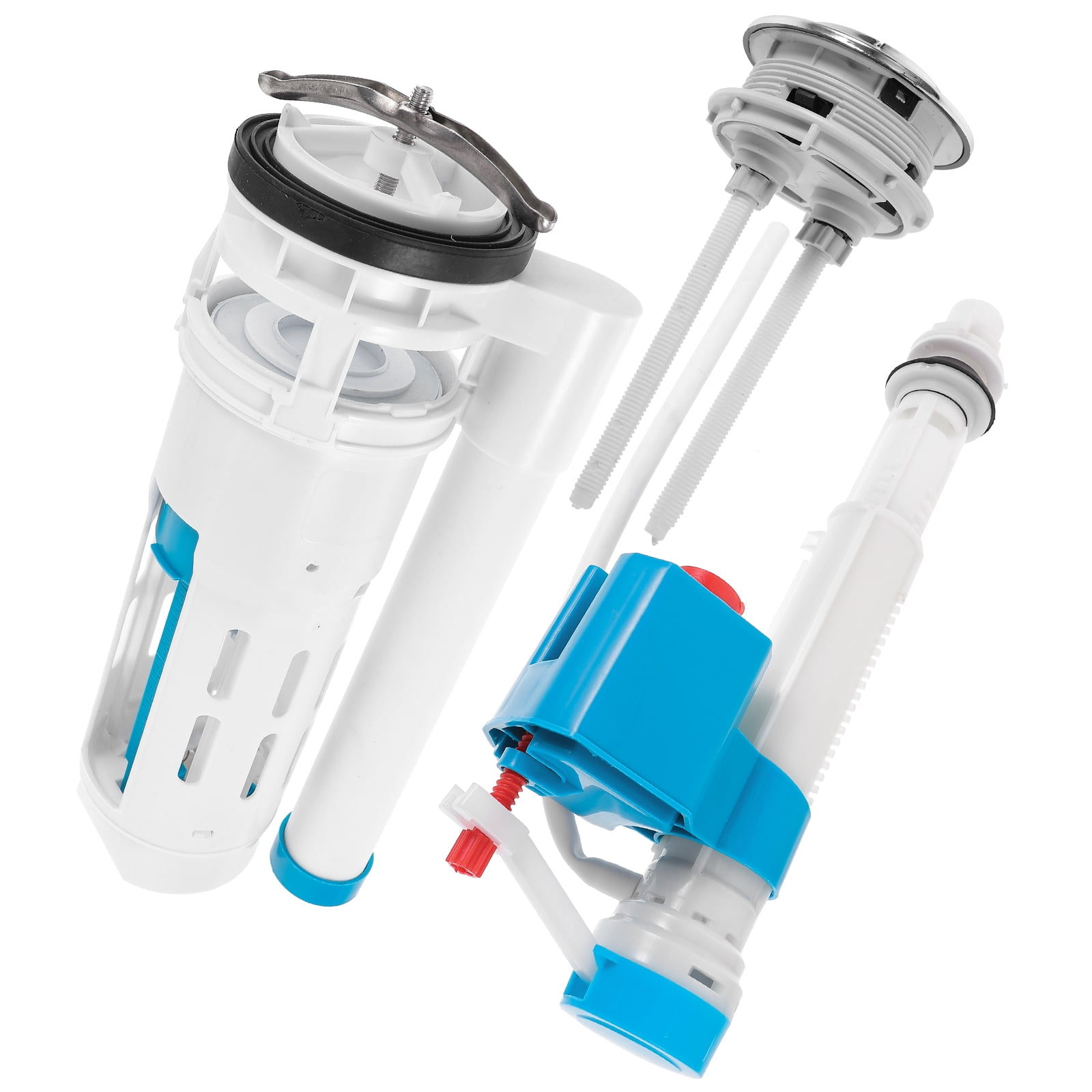 MOKKHNB Toilet Water Inlet Valve Blue PP 1Set 10.2X4.7X3.1In - Walmart.com