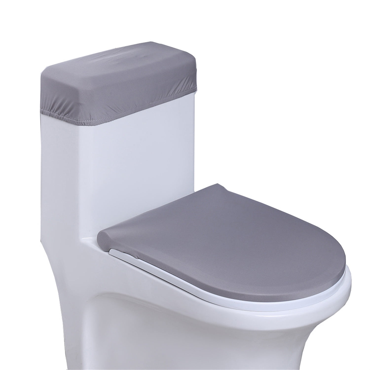 Toilet Lid Cover and Toilet Tank Lid Cover,Happon 2 Pack Stretch Toilet ...