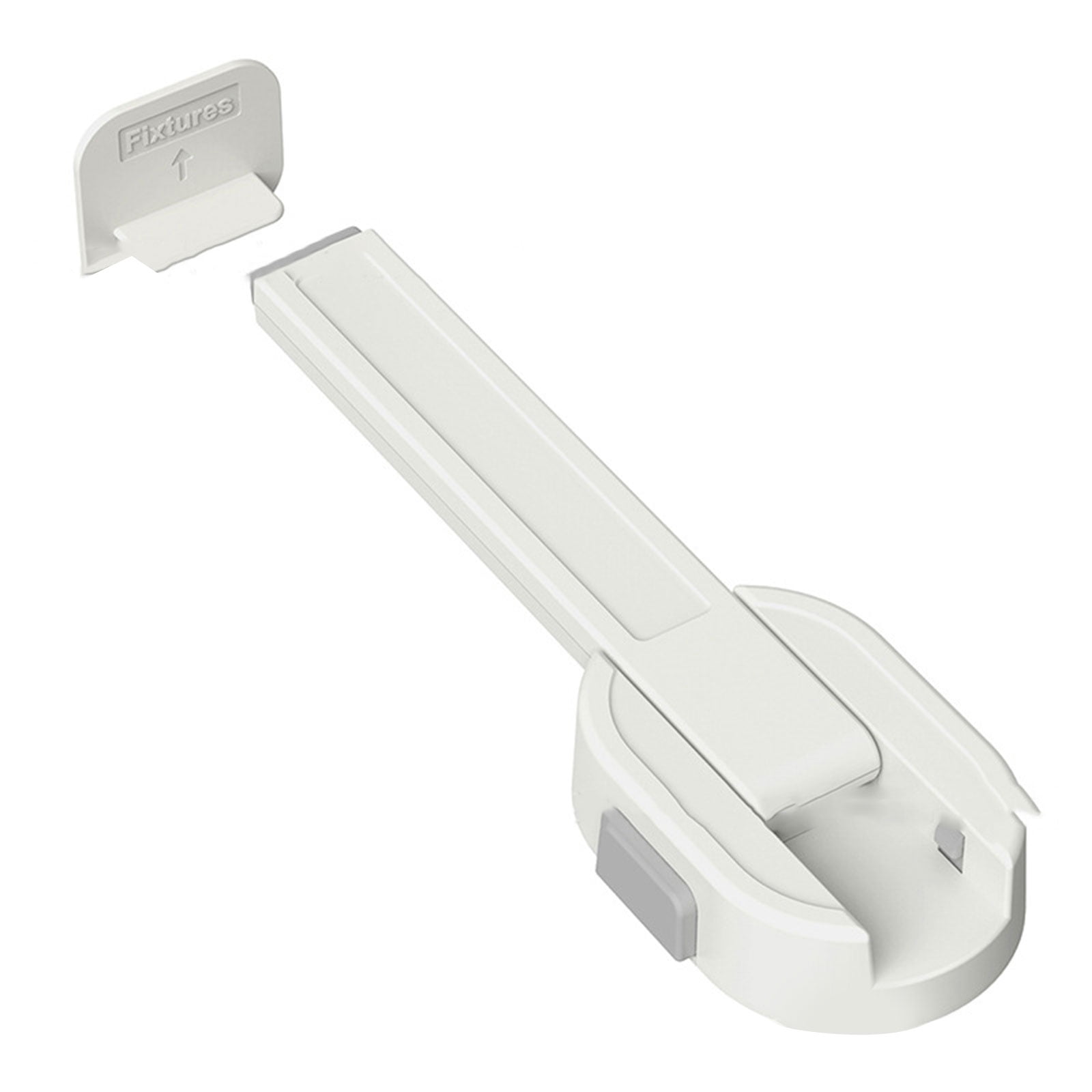 Toilet Lid Proofing Lock With Strong Adhesive Quick Setups Plastic ...