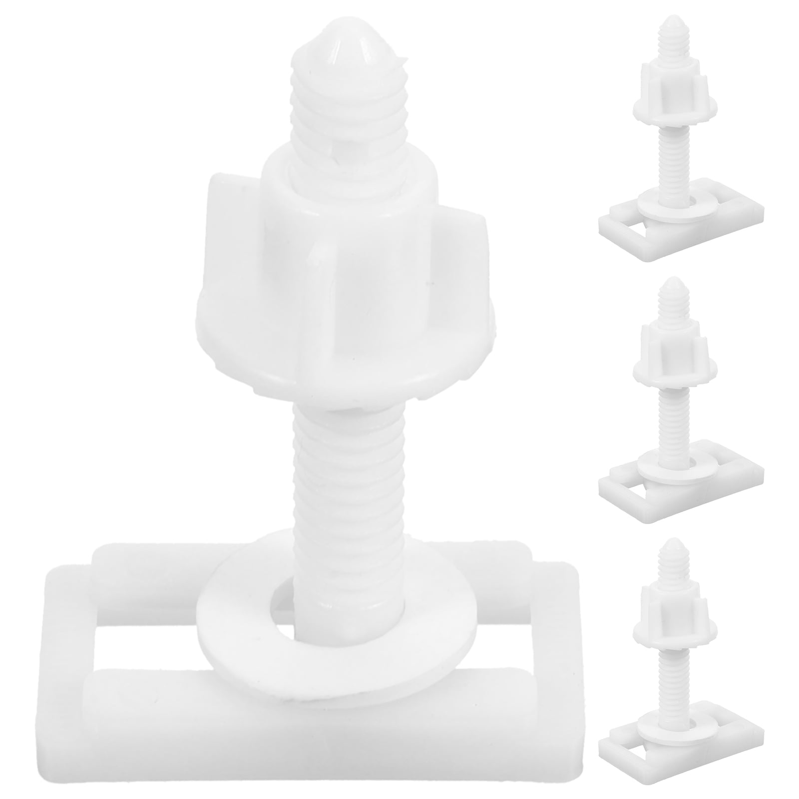 Toilet Lid Screw Bolt Fixed Seat Ring Cover Accessories Fixing Screws 4 ...