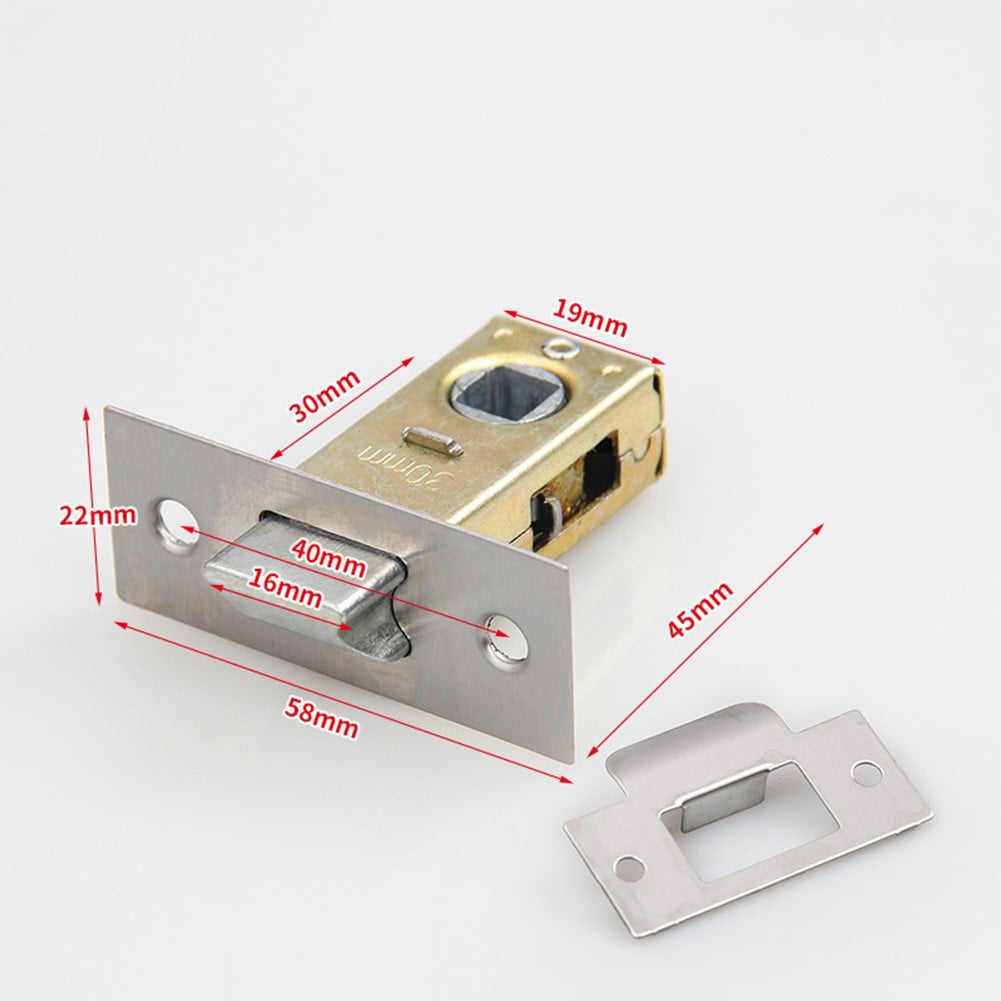 Toilet Lock Tongue Bathroom Lock Cylinder Brass Tubular Latch Bathroom ...