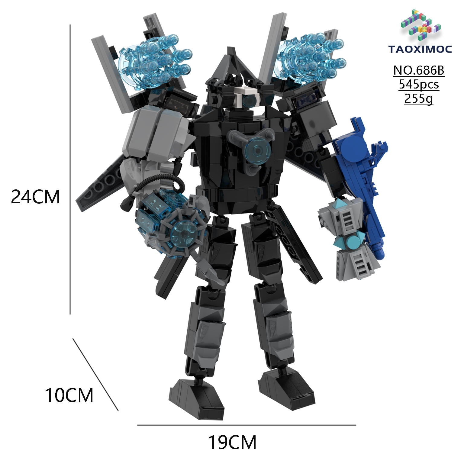 Toilet Man Battle Minifigure Building Blocks Set,Titan Siren,Speakerman ...