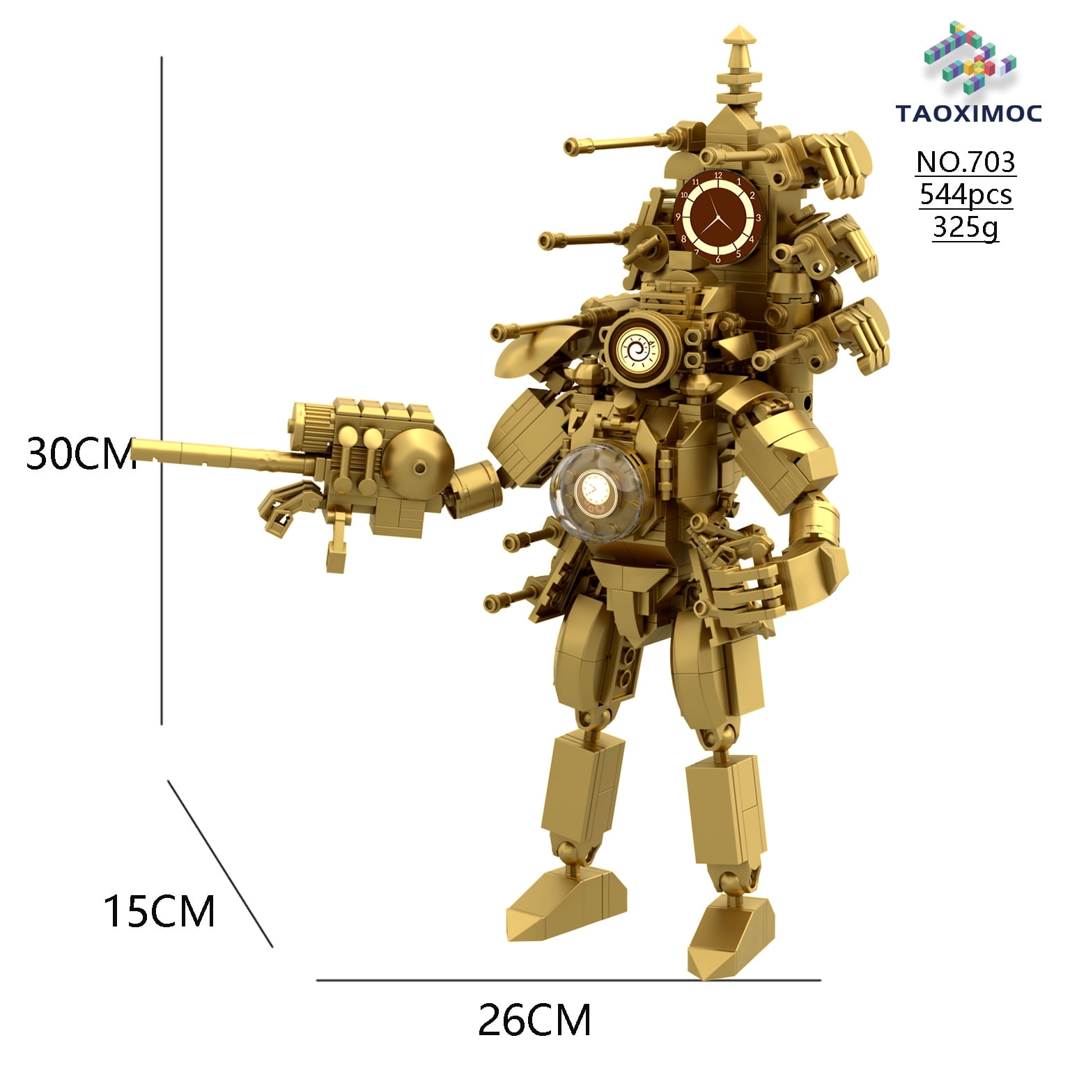 Toilet Man Battle Minifigure Building Blocks Set,Titan Siren,Speakerman ...