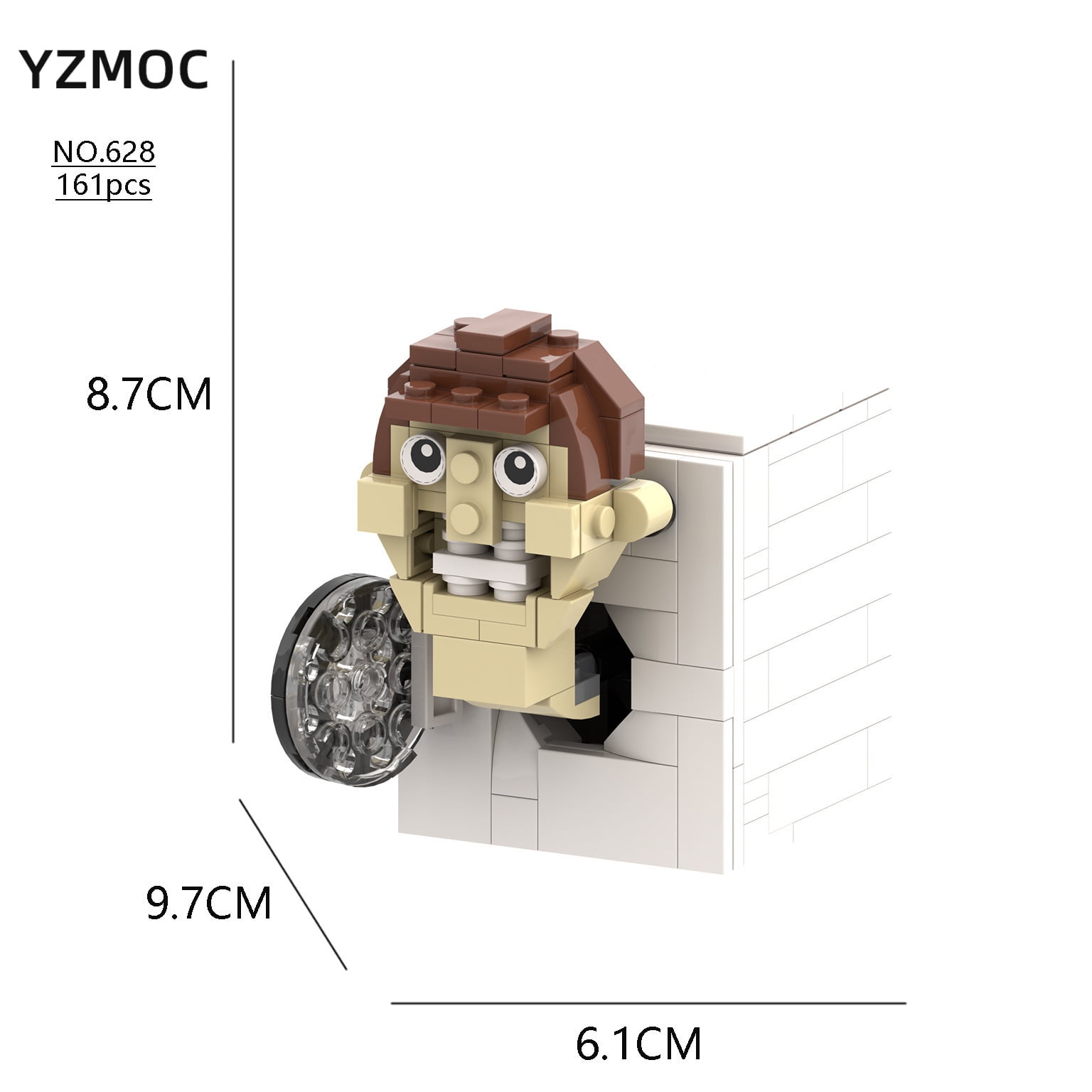 Toilet Man Game Building Blocks Toy Set,Titan Speaker Man/TV Man/Camera ...