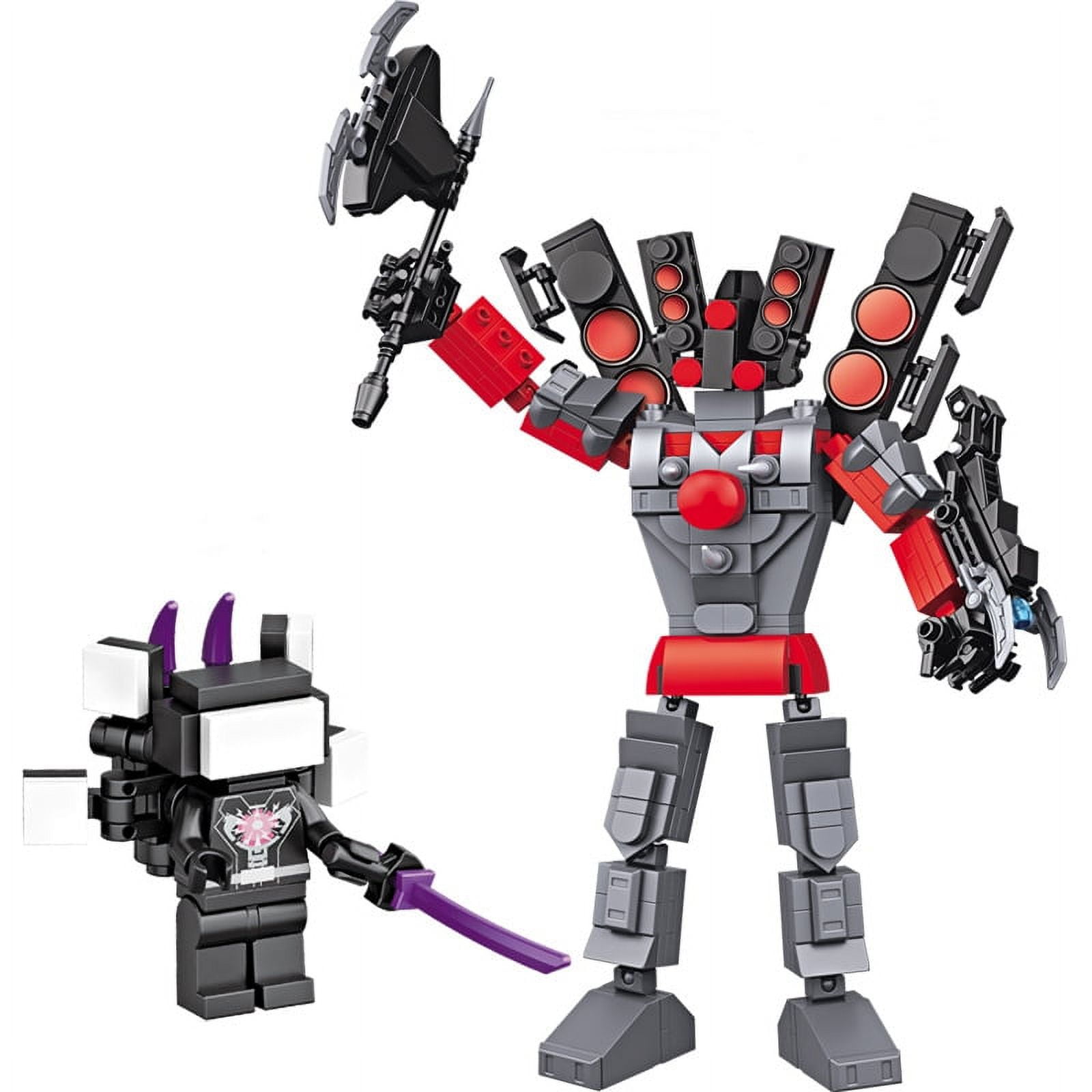 Toilet Man Game Building Blocks Toy Set,Titan Speaker Man/TV Man/Camera ...