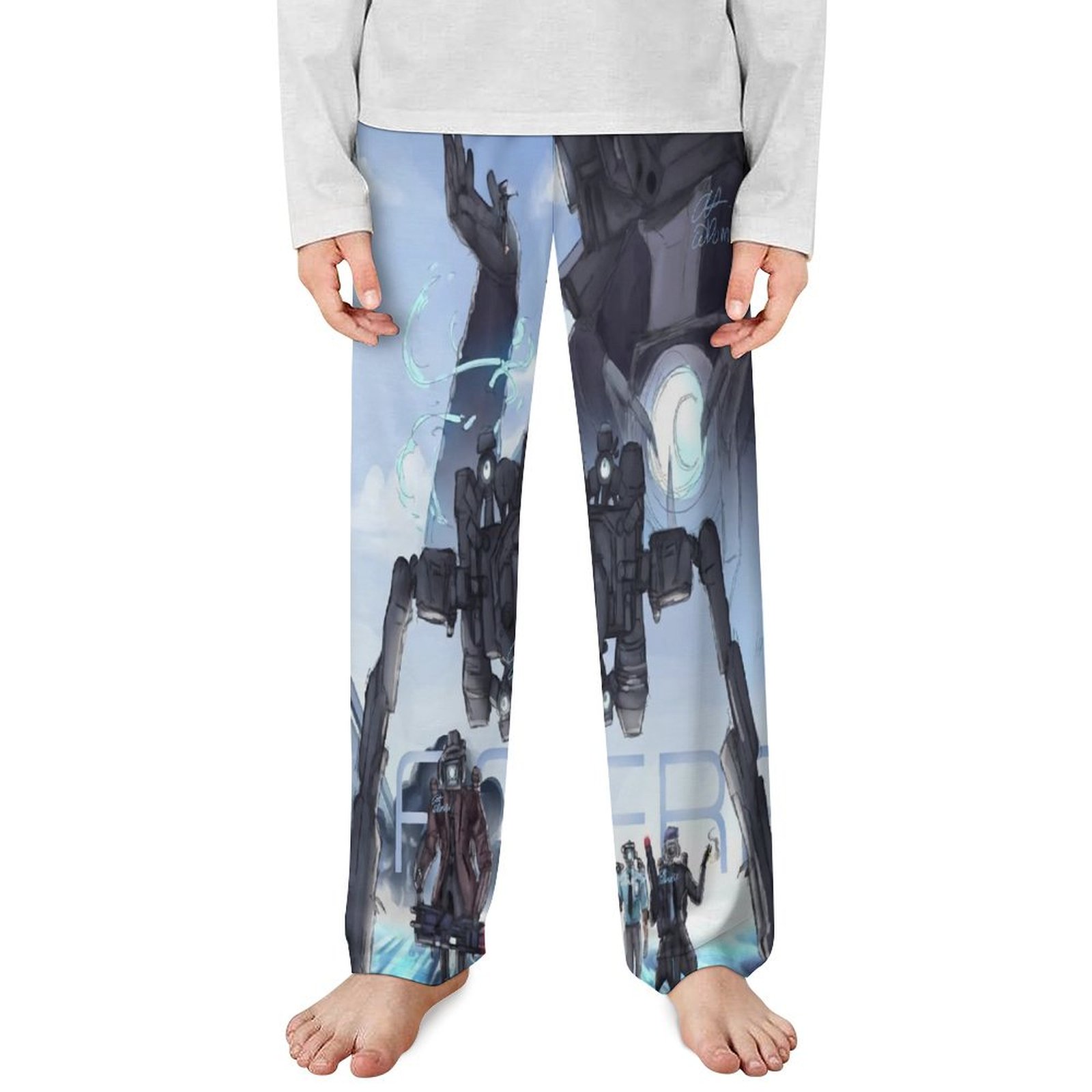 Toilet Man Pajama Pants Children's Straight Leg Lounge Bottoms Printed ...