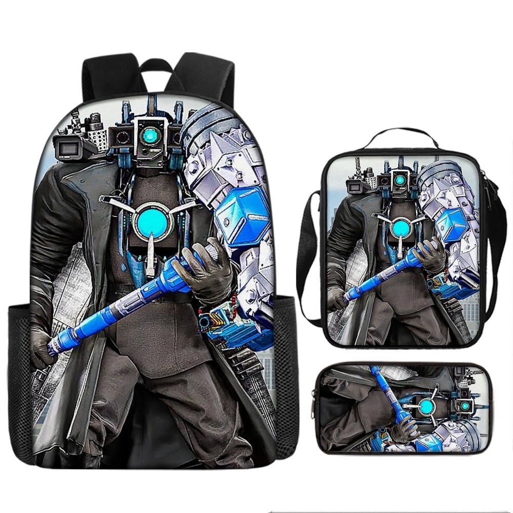 Toilet Man Schoolbags For Primary And Secondary School Students Skibidi ...