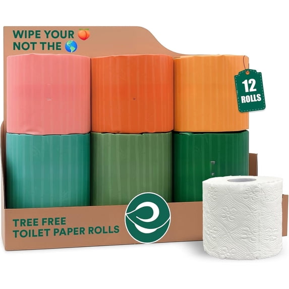 Toilet Paper 3 Ply | 12 Mega Rolls | 300 Sheets Each | FSC , Textured ...