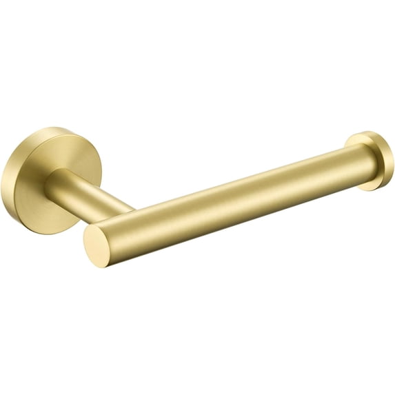 Toilet Paper Holder Brushed Gold, 304 Stainless Steel Heavy-Duty Tissue ...