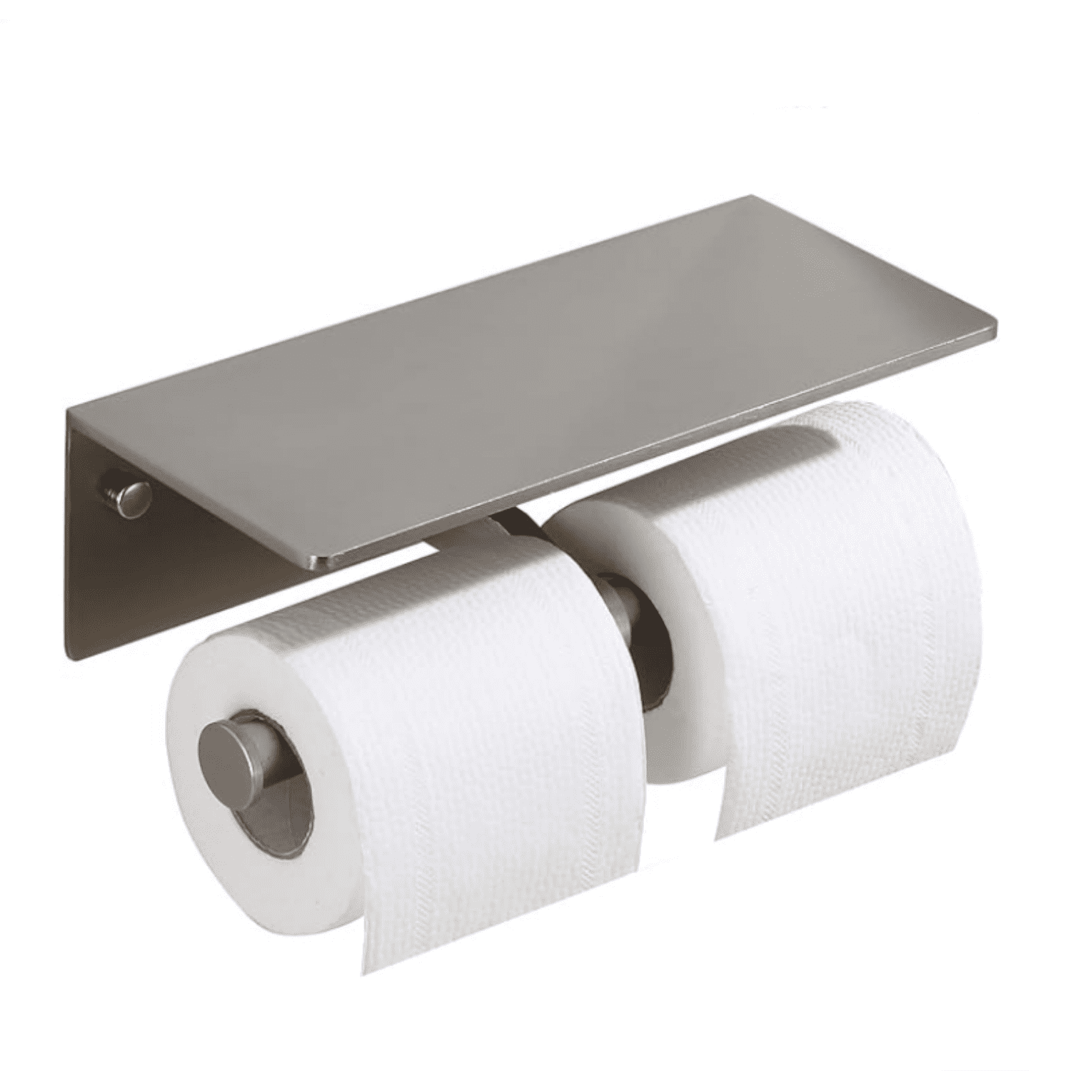 Toilet Paper Holder - Double Rolls Toilet Tissue Holder with Phone ...