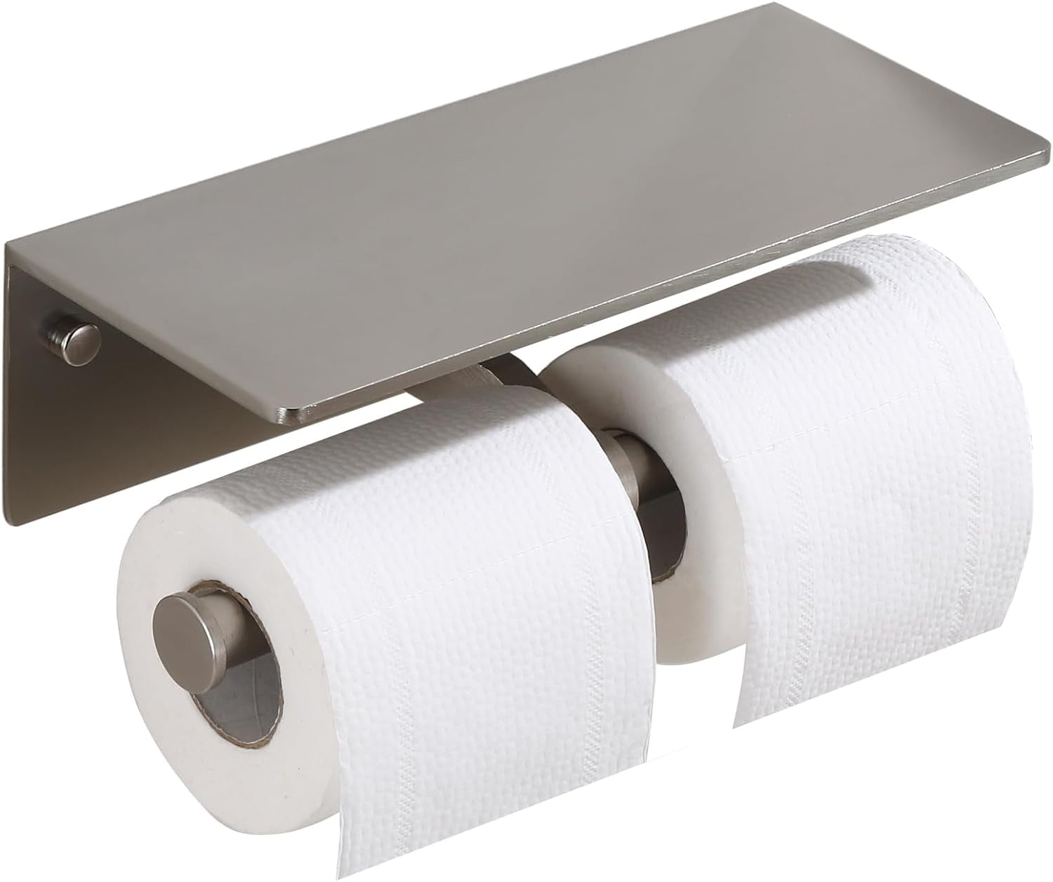 Toilet Paper Holder - Double Rolls Toilet Tissue Holder with Phone ...