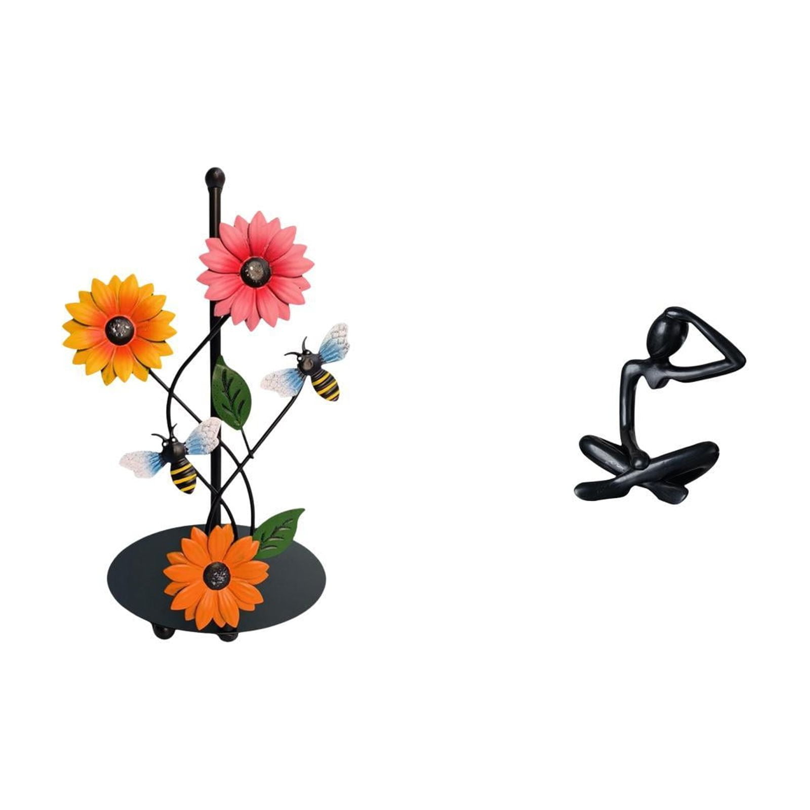 Toilet Paper Holder Paper Towel Holder Countertop Thinker Abstract ...