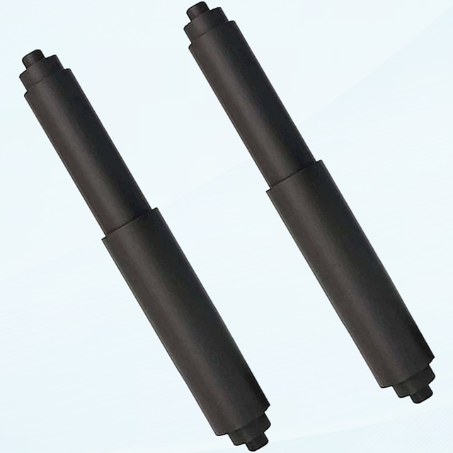 Toilet Paper Holder Roller 2pcs Black Color Plastic Toilet Tissue ...
