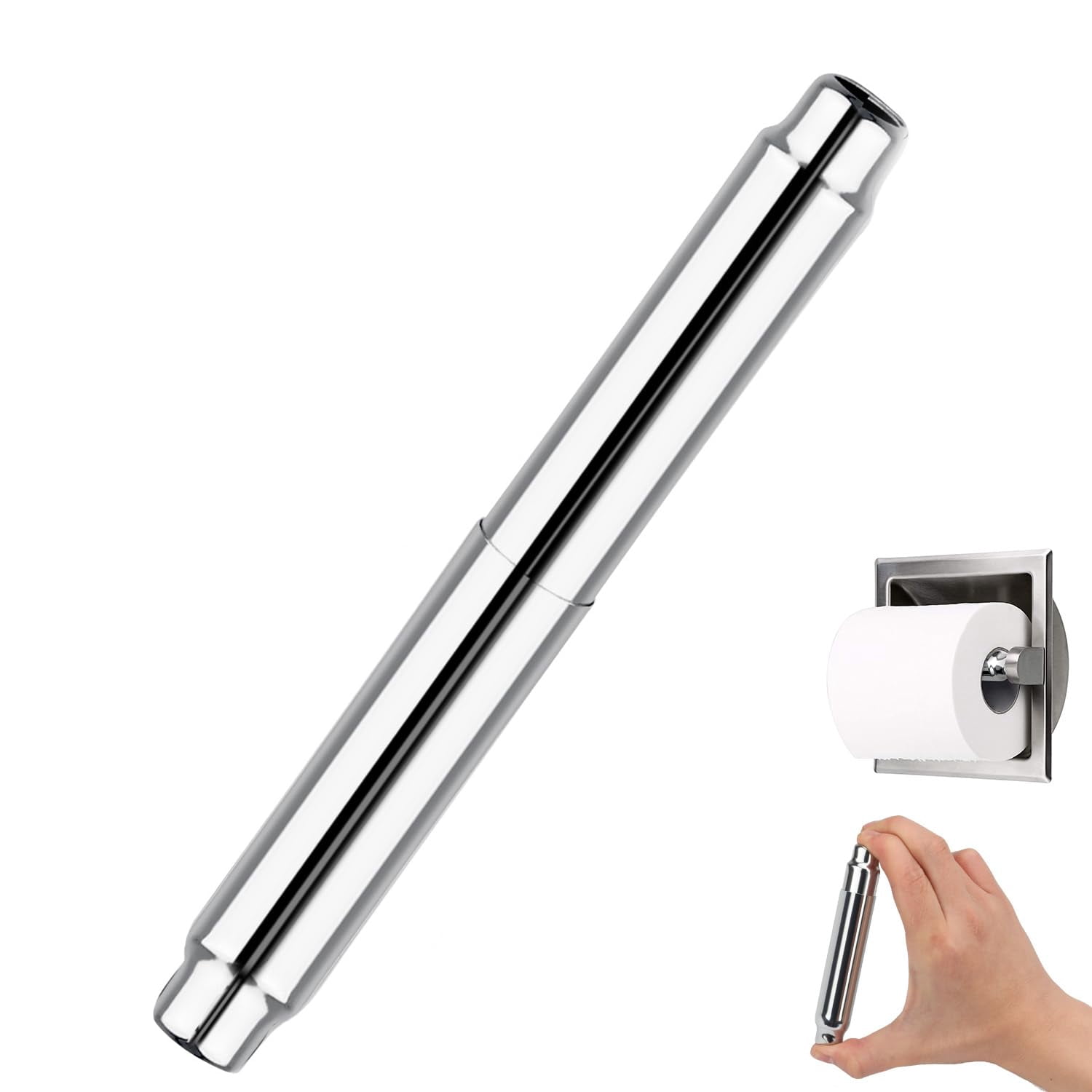 Toilet Paper Holder Roller Replacement, Stainless Steel Toilet Paper ...