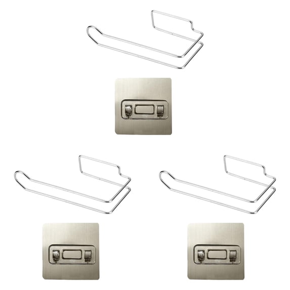 Toilet Paper Holder, Self Adhesive Toilet Paper Holder Wall Mount for ...