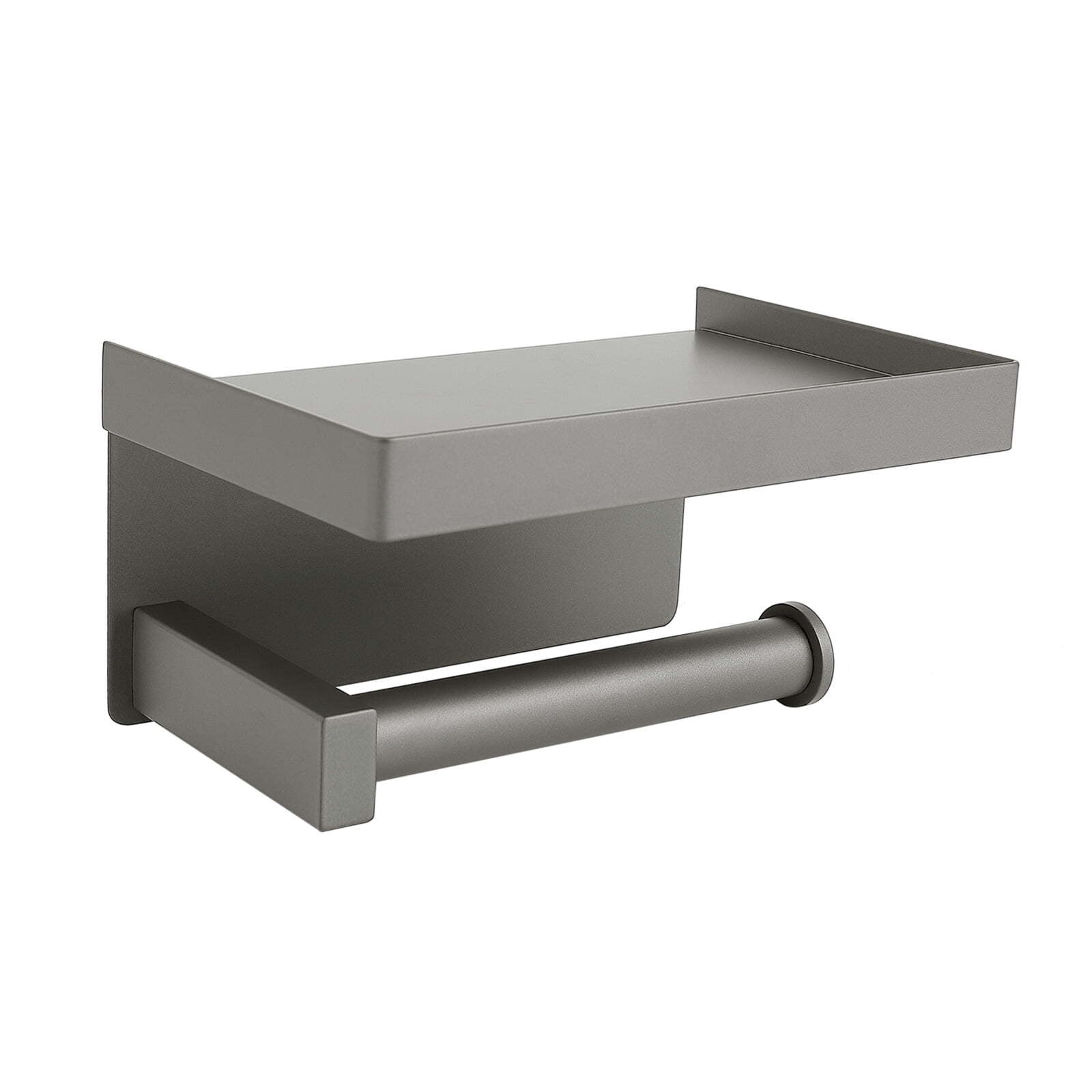 Toilet Paper Holder Tissue Roll Hanger with Shelf SUS304 Stainless ...