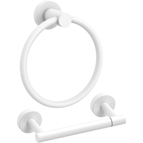 Toilet Paper Holder Wall Mount and Hand Towel Ring Set SUS 304 ...