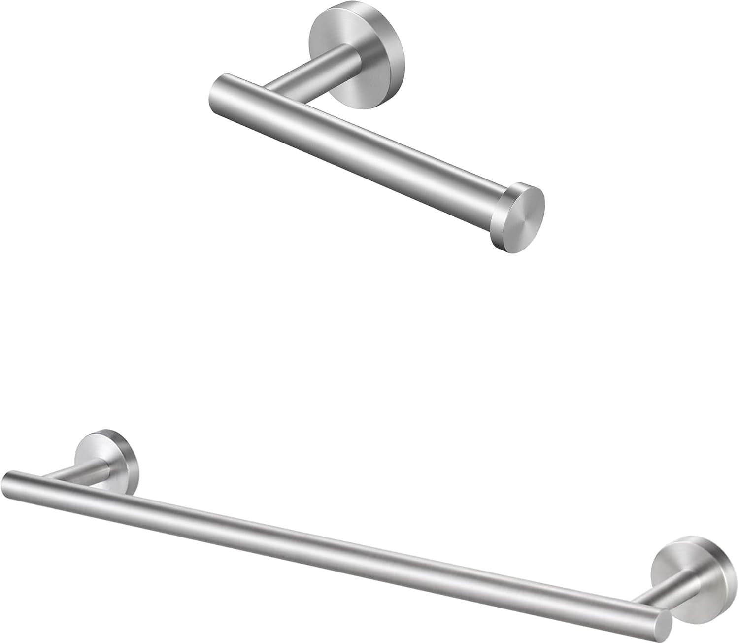 Toilet Paper Holder Wall Mount Screw Mounted Bathroom Towel Rack Wall