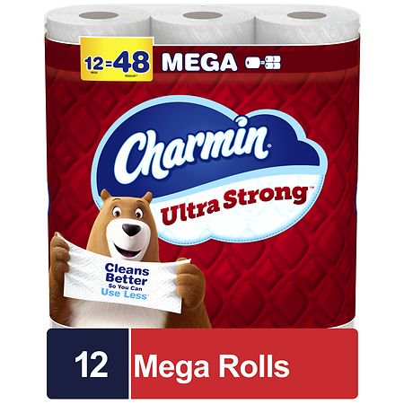 Toilet Paper, Mega Rolls 220 Sheets Per Roll, 12 pack - Walmart.com