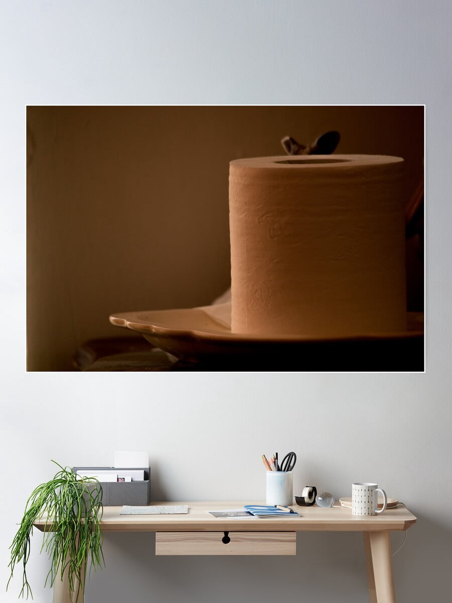 Toilet Paper Poster Wall Art, Modern Wall Decor For Living Room Bedroom ...