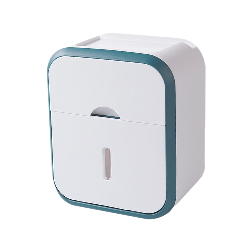 Toilet Paper Stand Toilet Roll Paper Box Wall Mounted Tissue Box 18X12 ...
