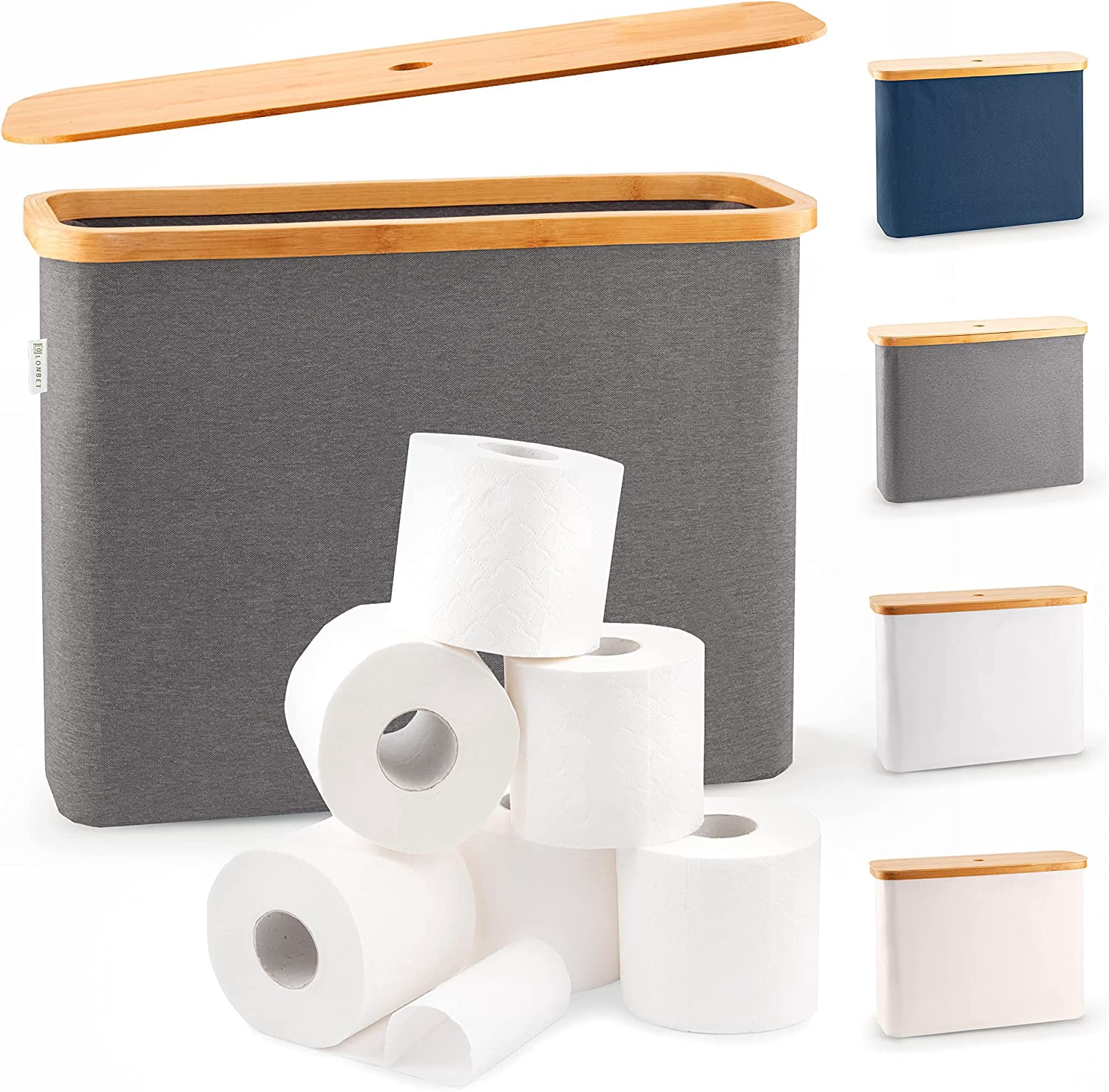 Toilet Paper Storage for 12 Rolls, Stackable & Foldable - The Ultimate ...