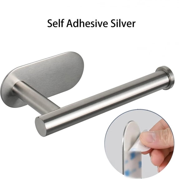 Toilet Paper Storage Holder 304 Stainless Steel Round Tissue Hanger ...