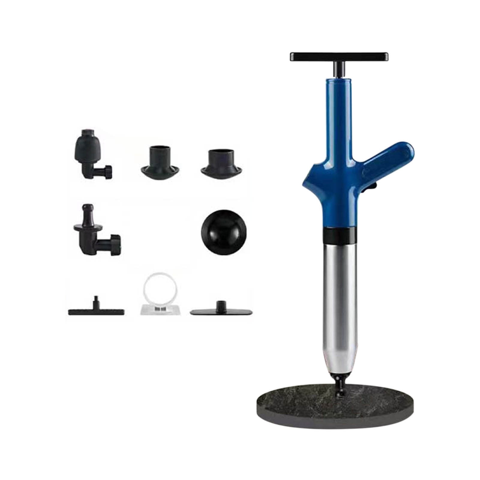 Toilet Plunge Blaster, High Pressure Toilet Plunger for Bathroom ...