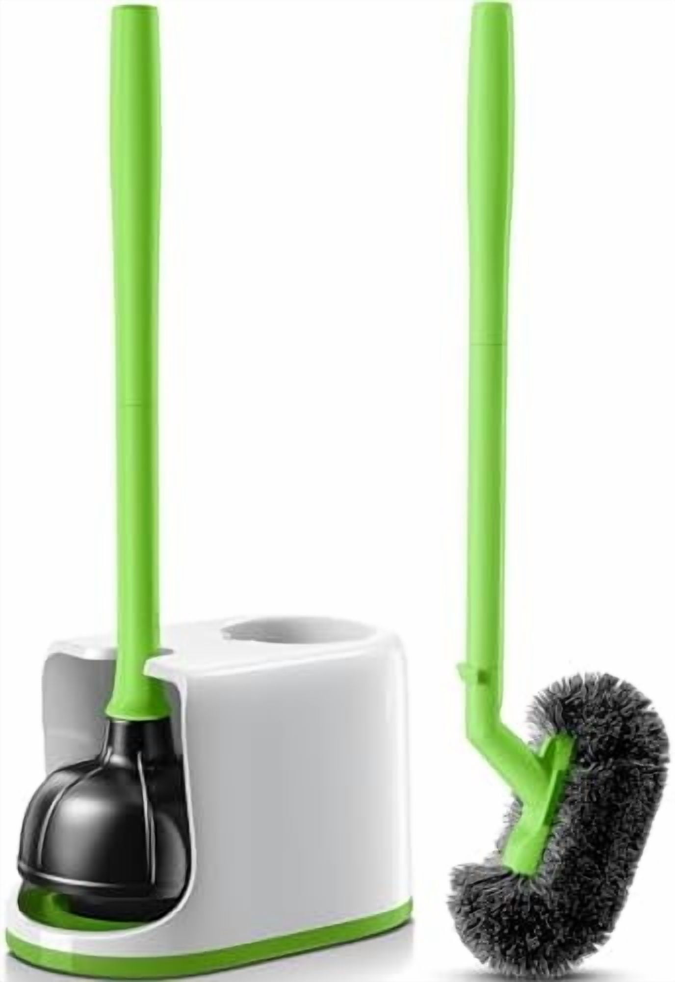 Toilet Plunger Bowl Brush Combo：Heavy Duty Rubber for Drain Clog ...