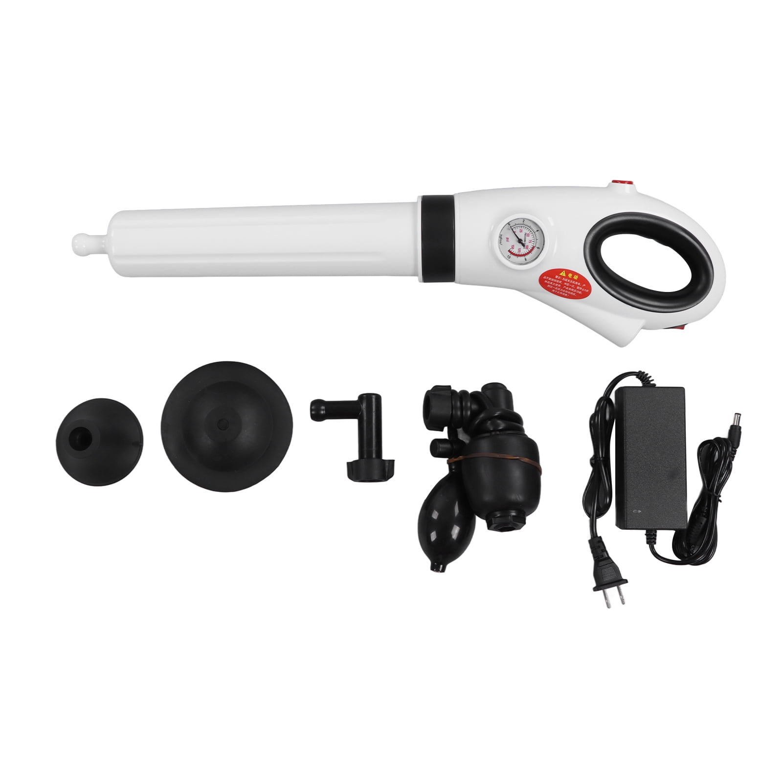 Toilet Plunger Electric Pipe Dredge Equipment Set Kit for Kitchen ...