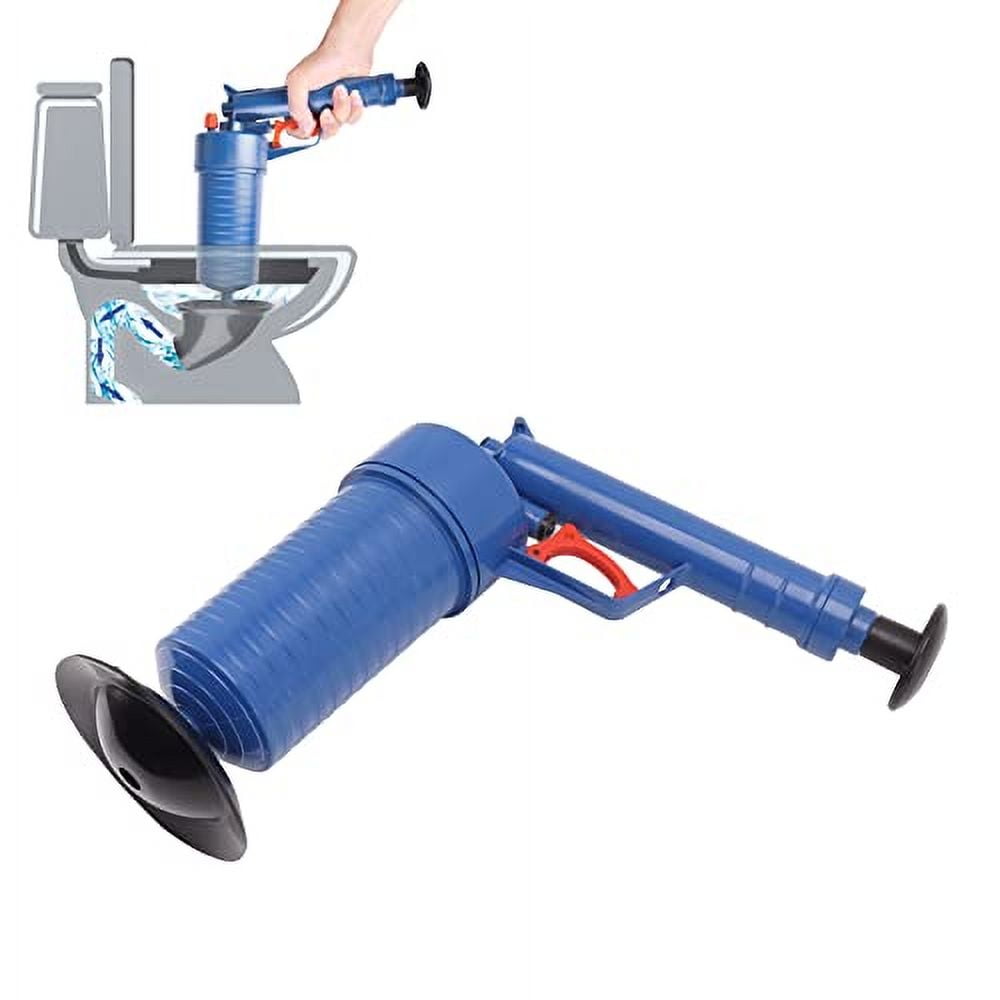 Toilet Plunger Set, Drain Clog Remover with 4 Sized Suckers, High ...