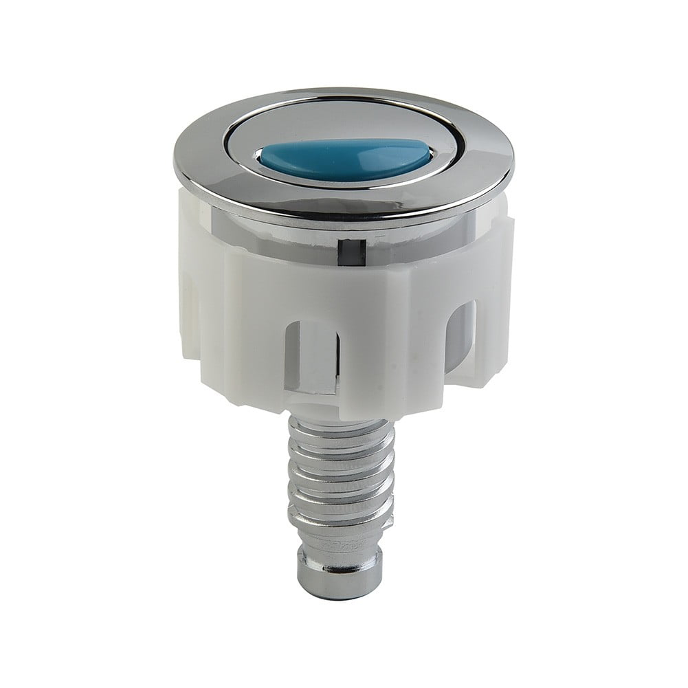 Toilet Push Button Dual Flush Water Saving Chrome For Ideal Cistern ...