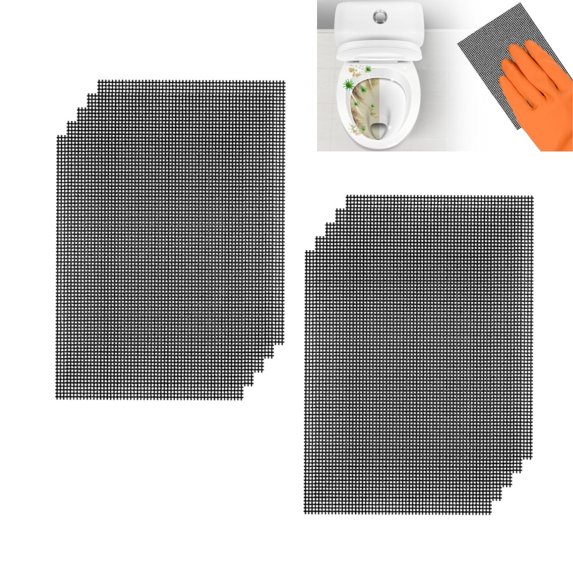 Toilet Ring Remover Abrasive Grit Mesh Pads,12pack Cleaning Abrasive ...