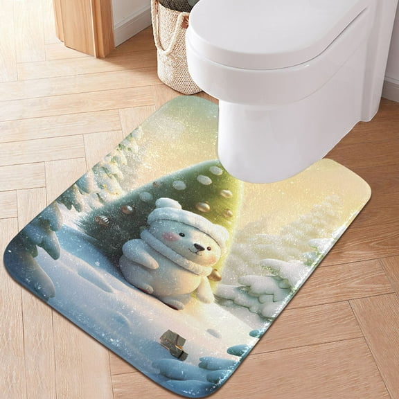 Christmas Bath Mats