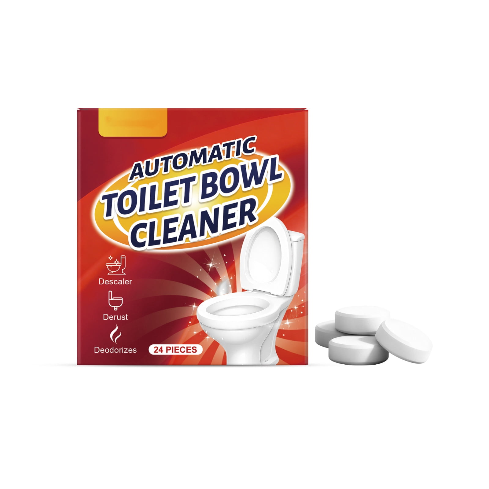 Toilet Rust & Water Stain Remover Tablets – Long-lasting Up to 45 Days ...