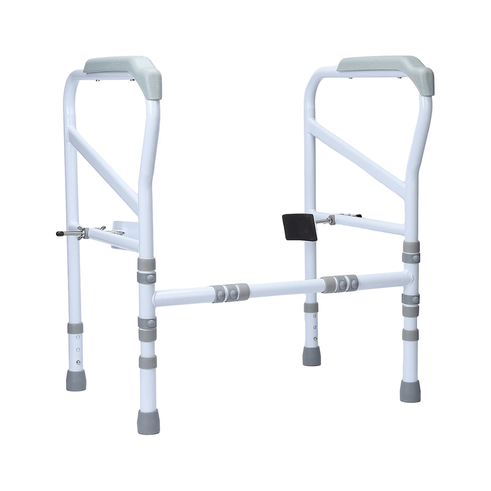 Toilet Safety Rail, Adjustable Toilet Safety Frame Grab Bar Toilet Hand ...