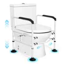 Medline Toilet Safety Frame Rails - Walmart.com