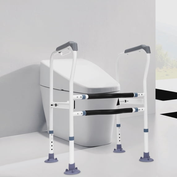 Toilet Safety Rails, Toilet Safety Frame for Elderly, Bathroom Toilet ...