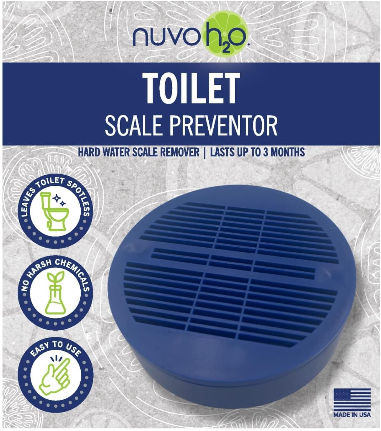 Toilet Scale Preventer Pack – Hard Water Ring Remover and Limescale ...