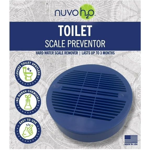 Toilet Scale Preventer Pack – Hard Water Ring Remover and Limescale ...