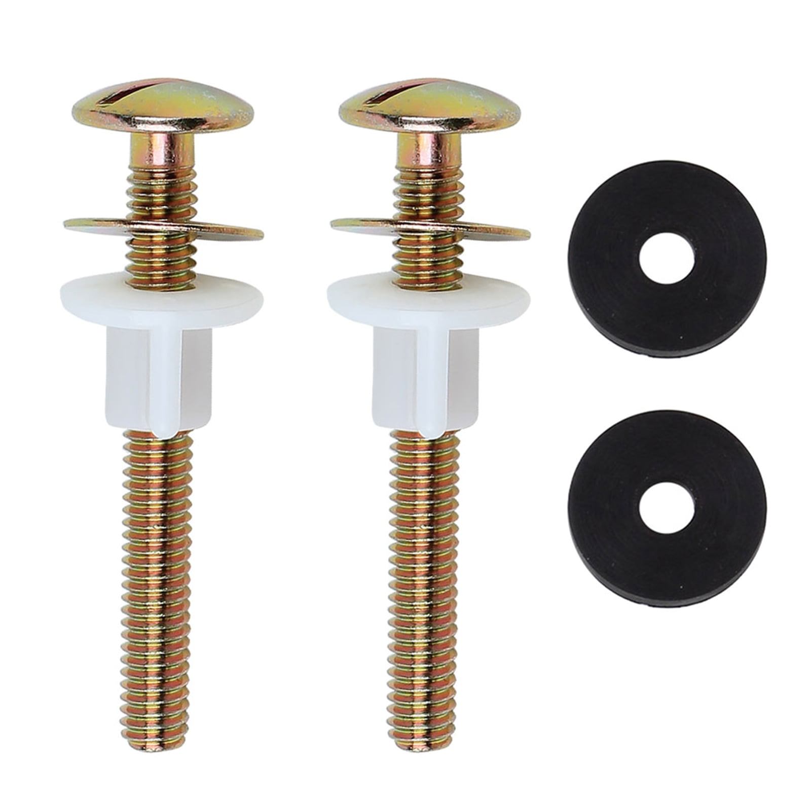 Toilet Screw Set Toilet Seat & Screws Replacement Hardware Convenient ...