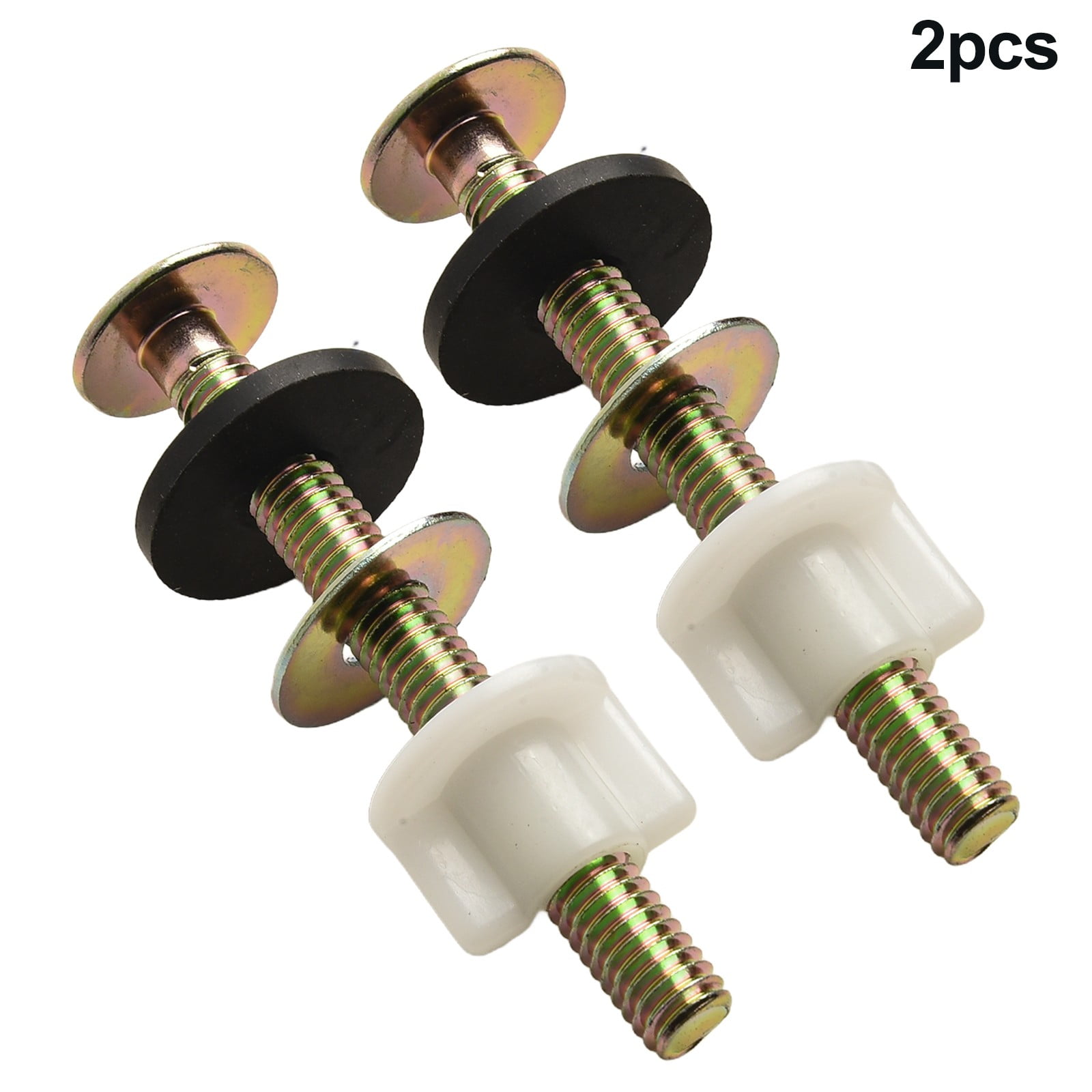 Toilet Seat Bolt Screw Set Heavy Duty Hinge Bolts and Nuts Replacement ...