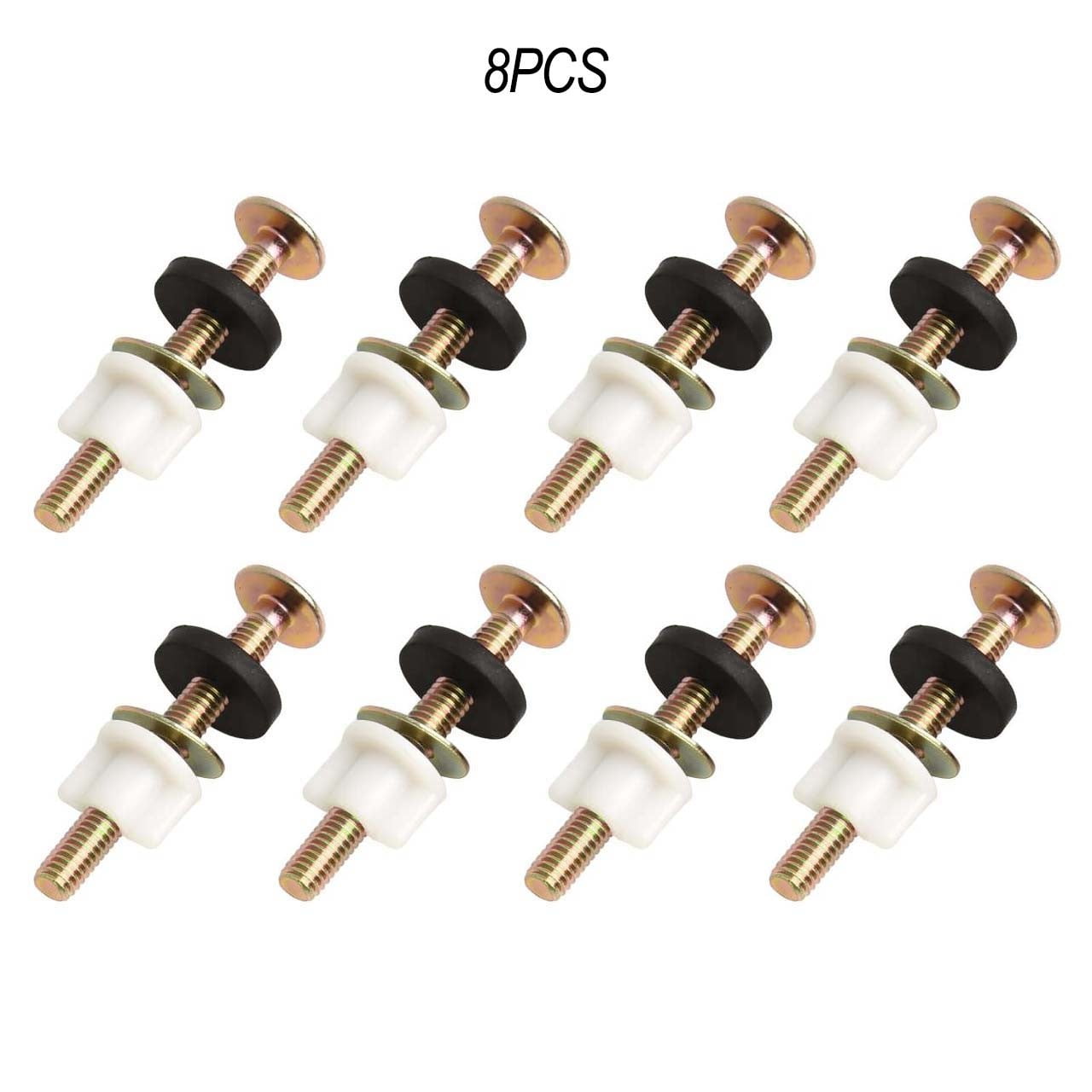 Toilet Seat Bolt Screw Set Heavy Duty Replacement Hinges For Standard ...
