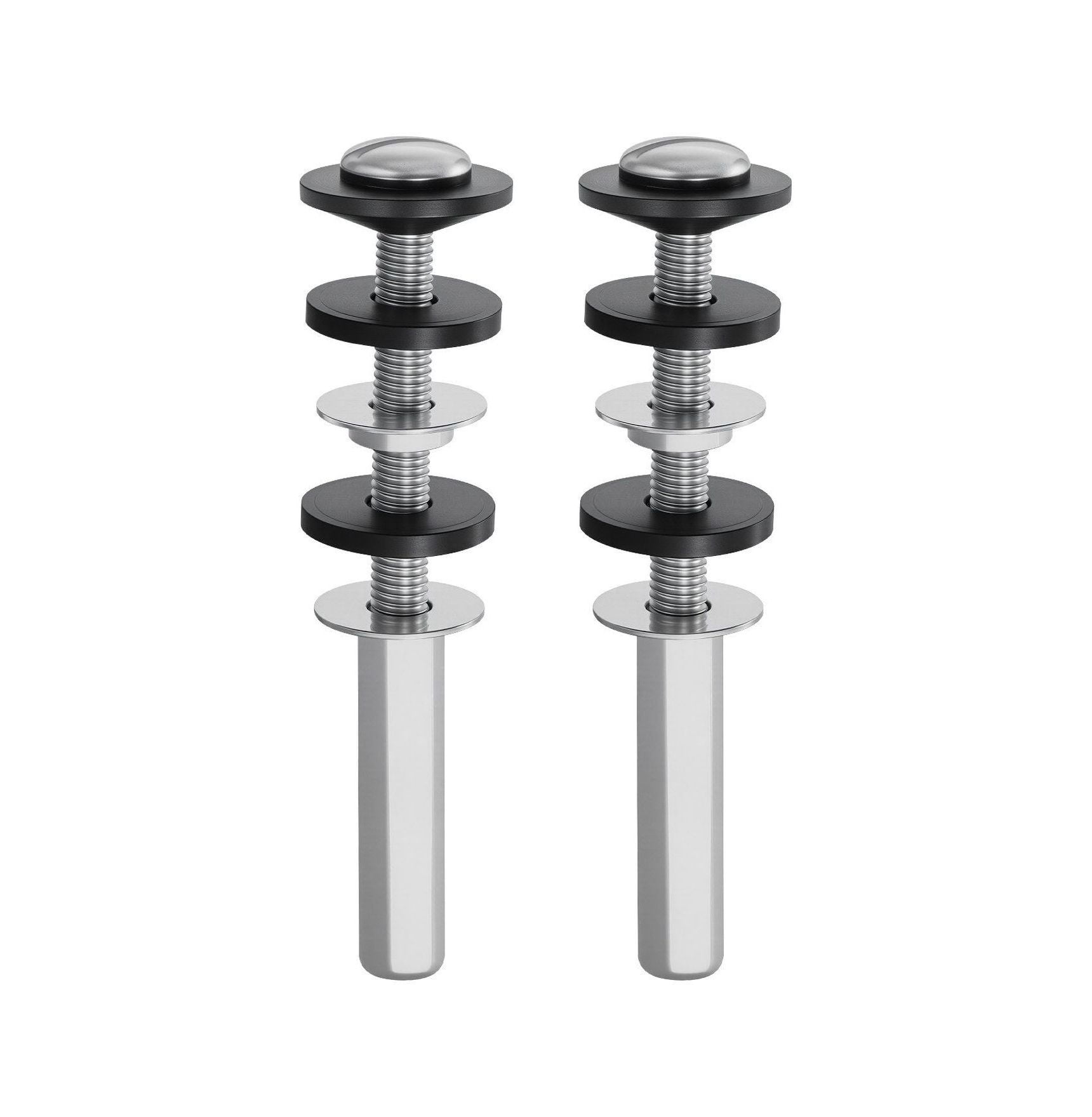 Toilet Seat Bolts Kit - Heavy Duty Stainless Steel - Universal Fit ...