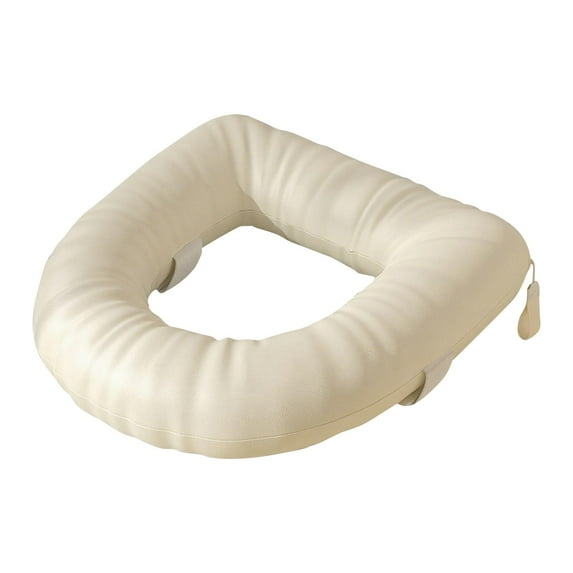 Toilet Seat Cover Pad Support Flexible PU Leather EVA for Standard ...