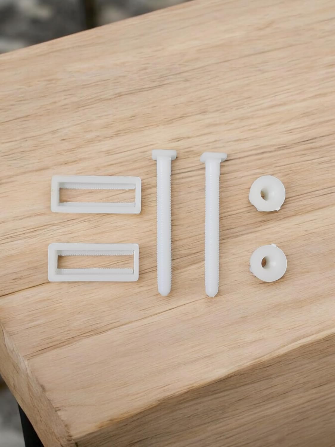Toilet Seat Cover Pvc Screw Hinges Set for Wall Hung and One Piece ...